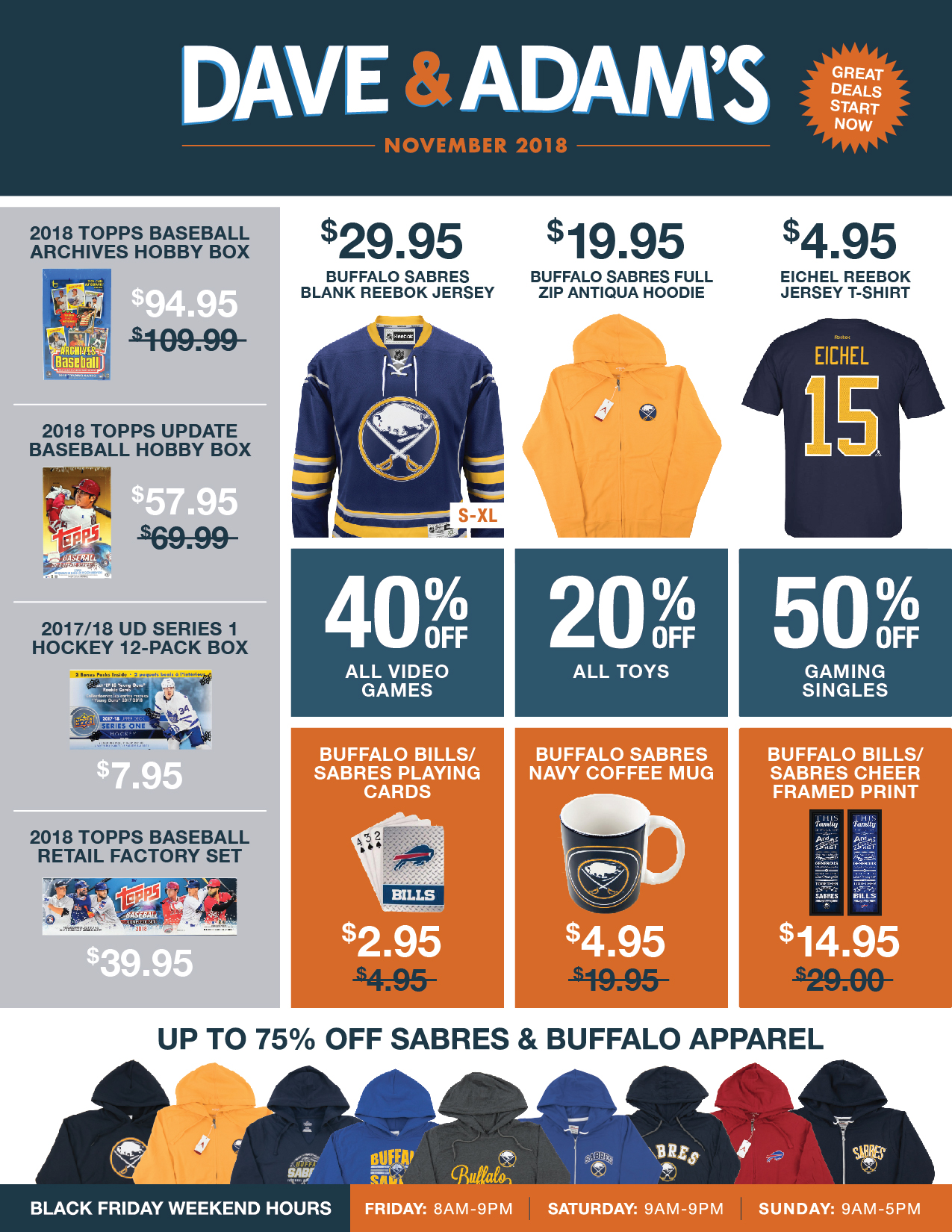 PROMOTIONS - Dave and Adam's Store