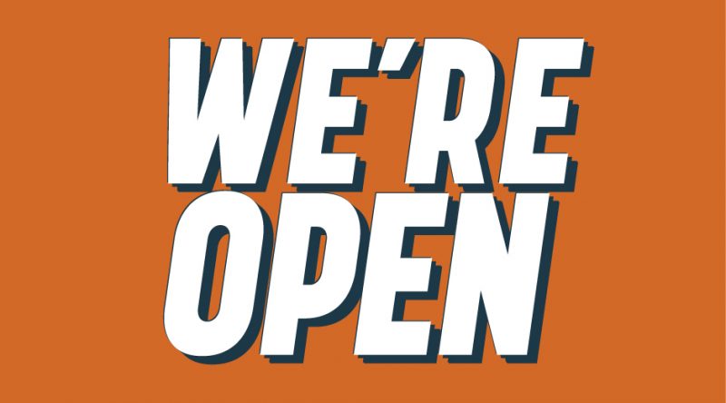 We're Open! - Dave and Adam's Store