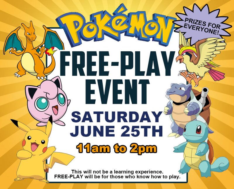 Pokémon FREE-PLAY Event - Dave and Adam's Store