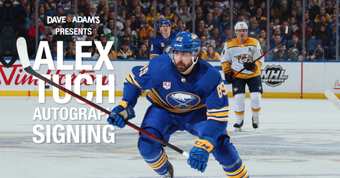 Alex Tuch Autograph Signing – Dave and Adam's Store