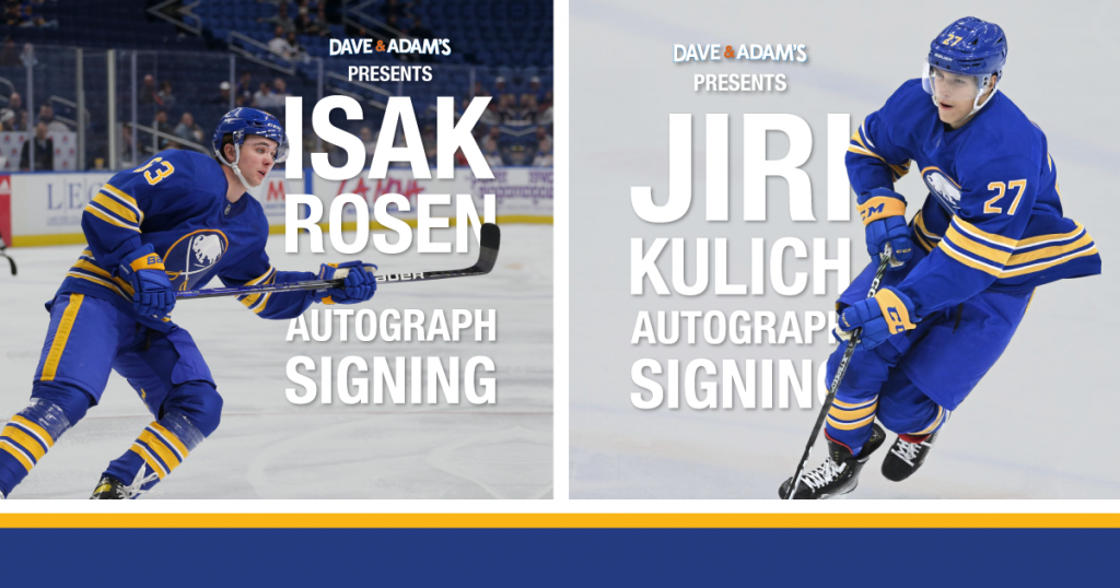 Isak Rosén & Jiří Kulich Autograph Signing - Dave and Adam's Store