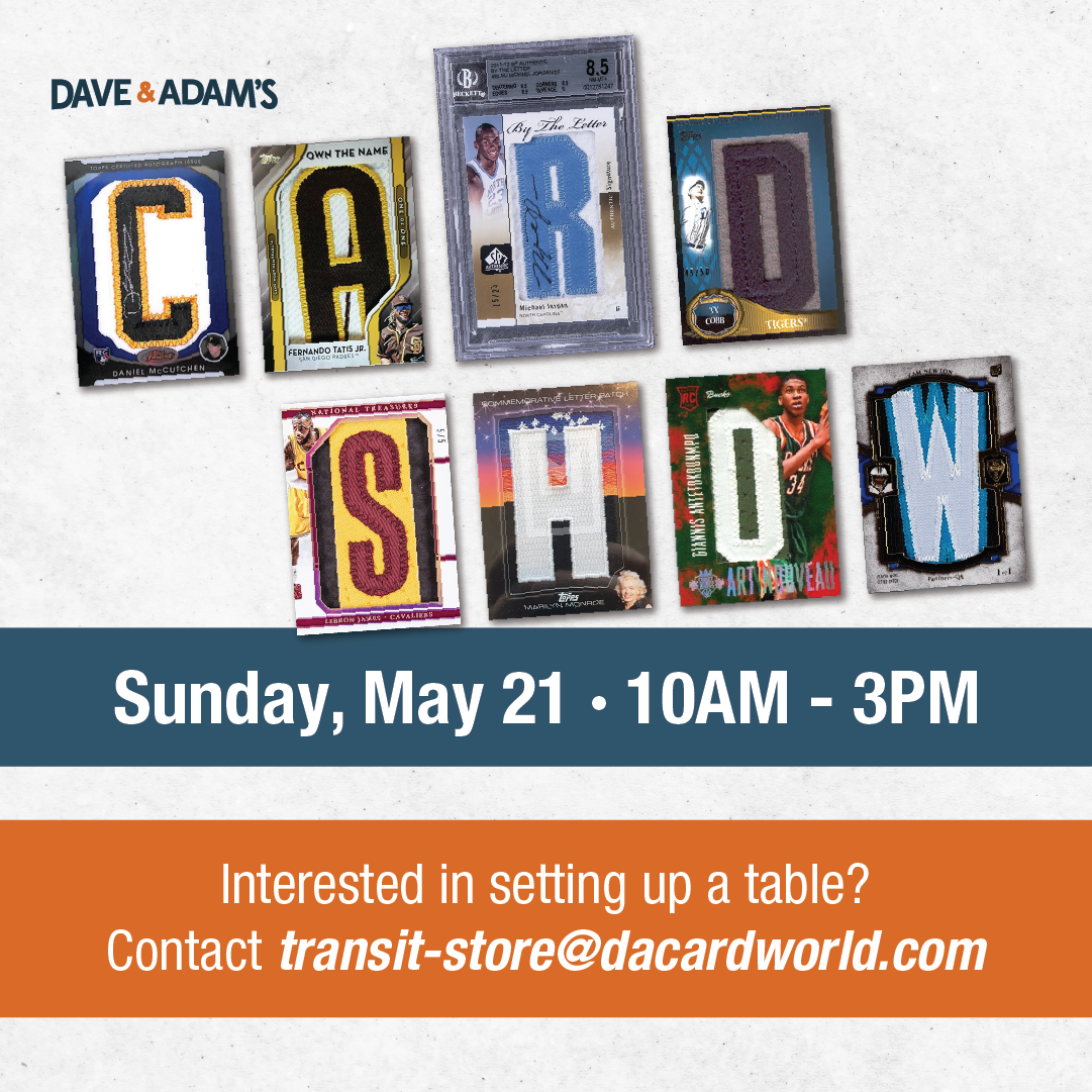 Dave & Adam’s Sports Card Show – Dave and Adam's Store