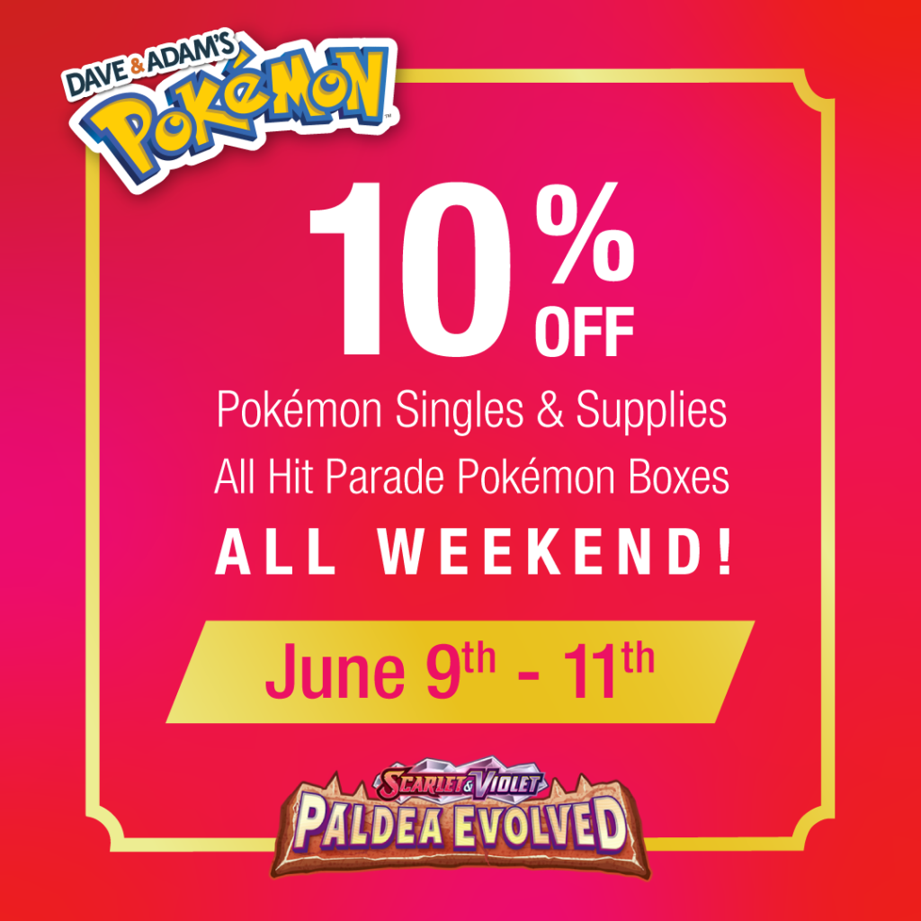 Pokémon Scarlet & Violet: Paldea Evolved Release Weekend! – Dave and ...