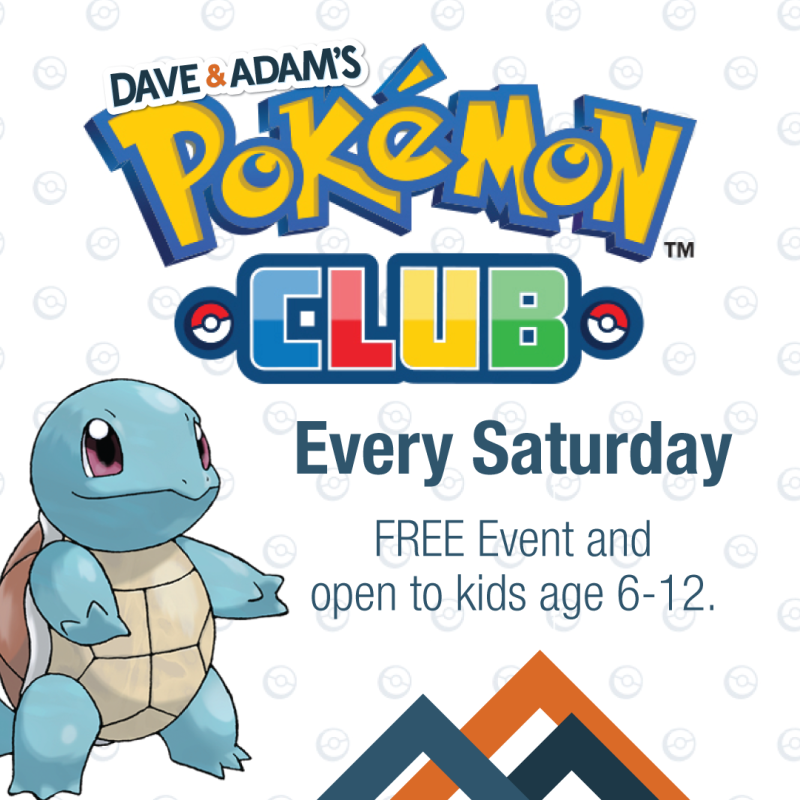 Pokémon Club! – Dave and Adam's Store