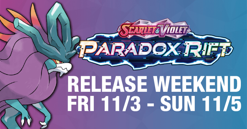 Pokémon Scarlet & Violet: Paradox Rift Release Weekend! - Dave and Adam ...