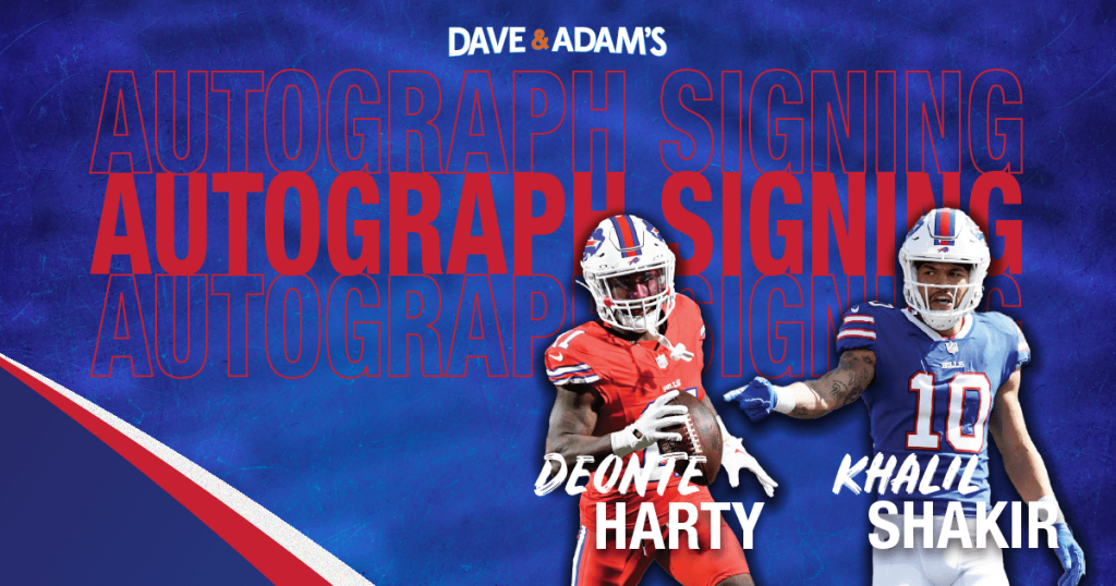 Deonte Harty & Khalil Shakir Autograph Signing - Dave and Adam's Store