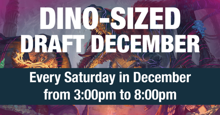 Magic the Gathering Dino-Sized Draft – Dave and Adam's Store