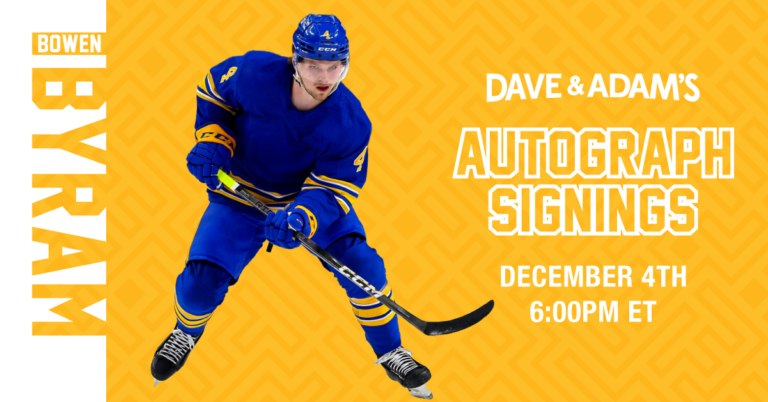Bowen Byram Autograph Signing – Dave and Adam's Store