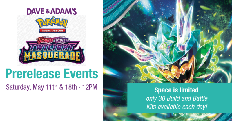 Pokémon Scarlet & Violet: Twilight Masquerade Prerelease Tournament ...