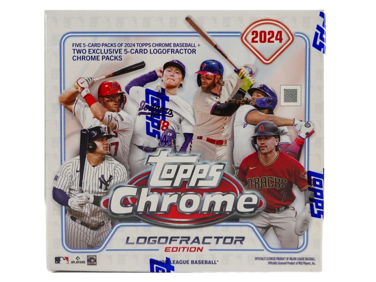 2024 Topps Chrome Logofractor Baseball Box (Damaged) Personal Break ...