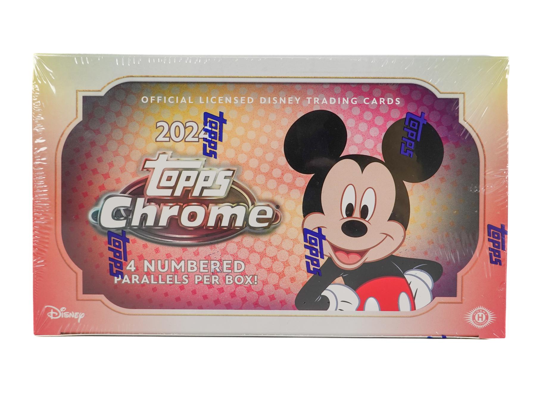 Disney Chrome Hobby Box (Topps 2024) Damaged Personal Break – Dave and ...