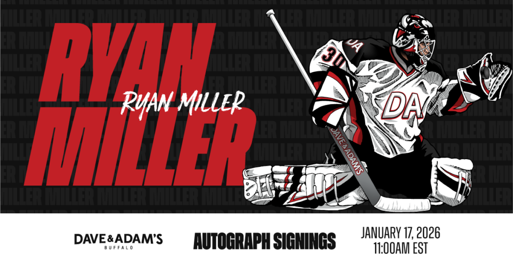 Ryan Miller Autograph Signing – Dave and Adam's Store